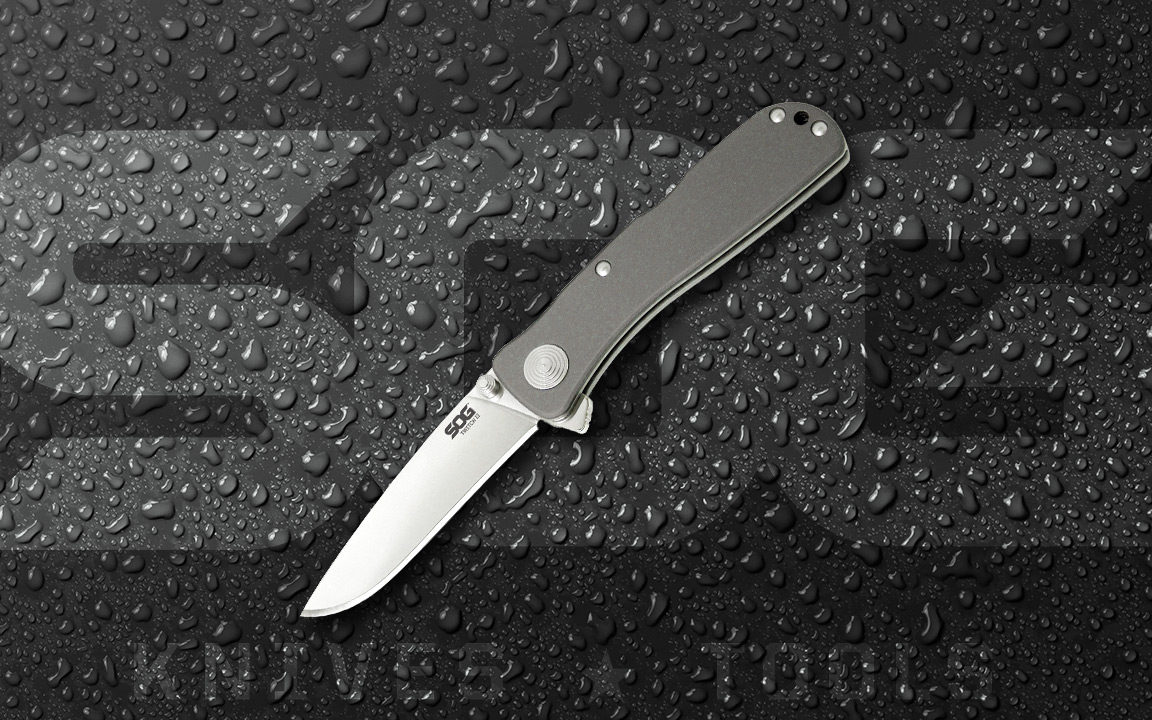 The SOG Twitch II is a great value on an easily carried modern folder ...